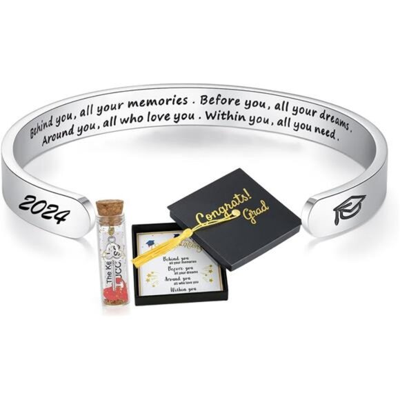 Jewelry | Graduation Bracelet With Box And Card | Poshmark